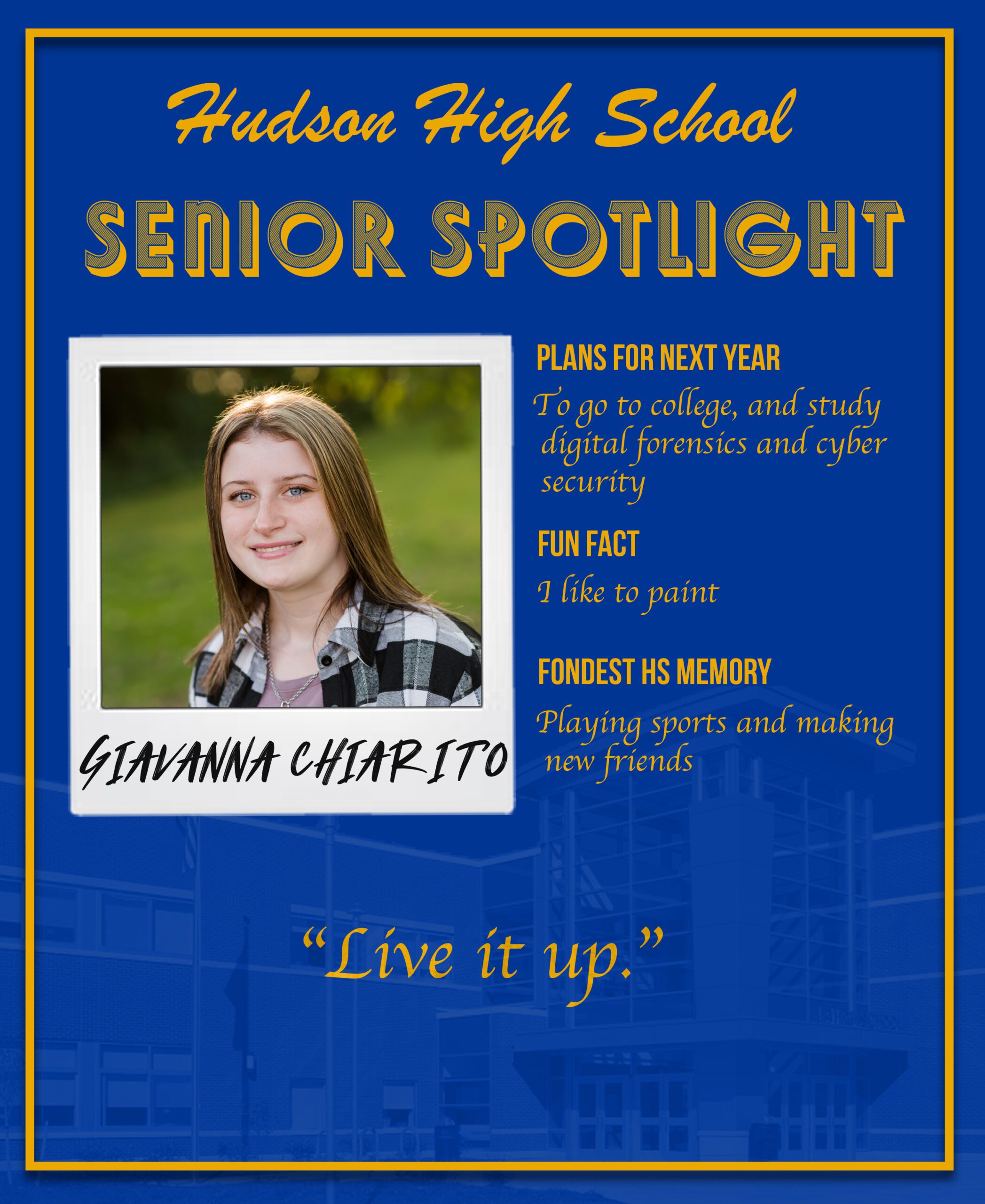 Class of 2021 Senior Spotlights | Hudson City School District