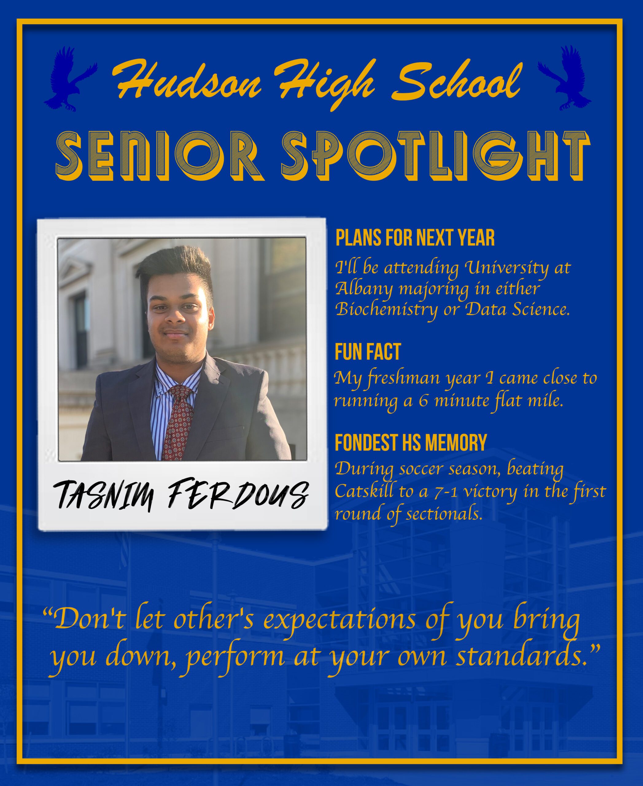 Class of 2021 Senior Spotlights | Hudson City School District