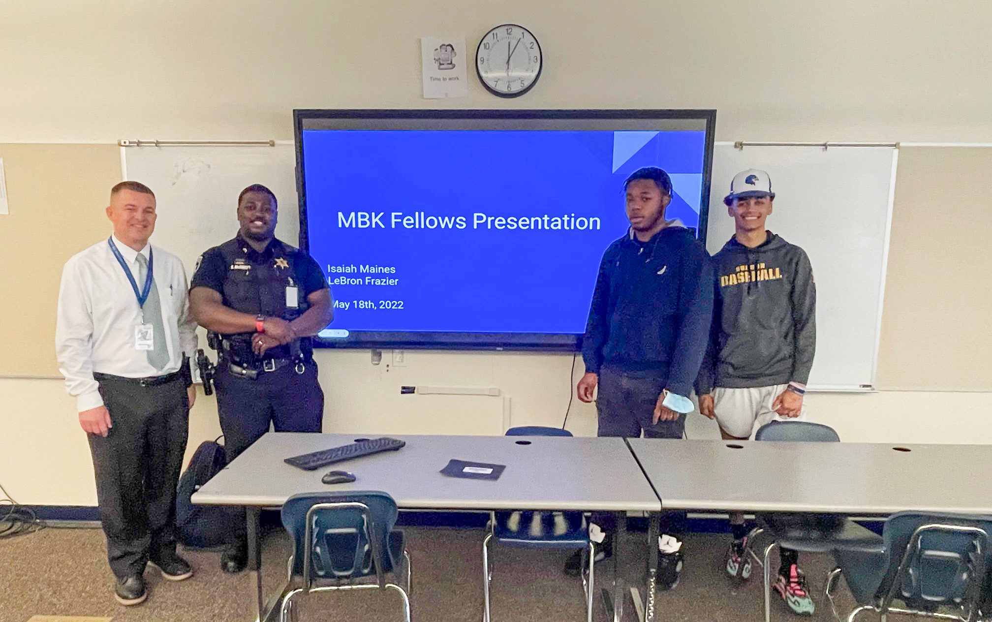 MBK Fellows Help Students with Service Project | Hudson City School ...
