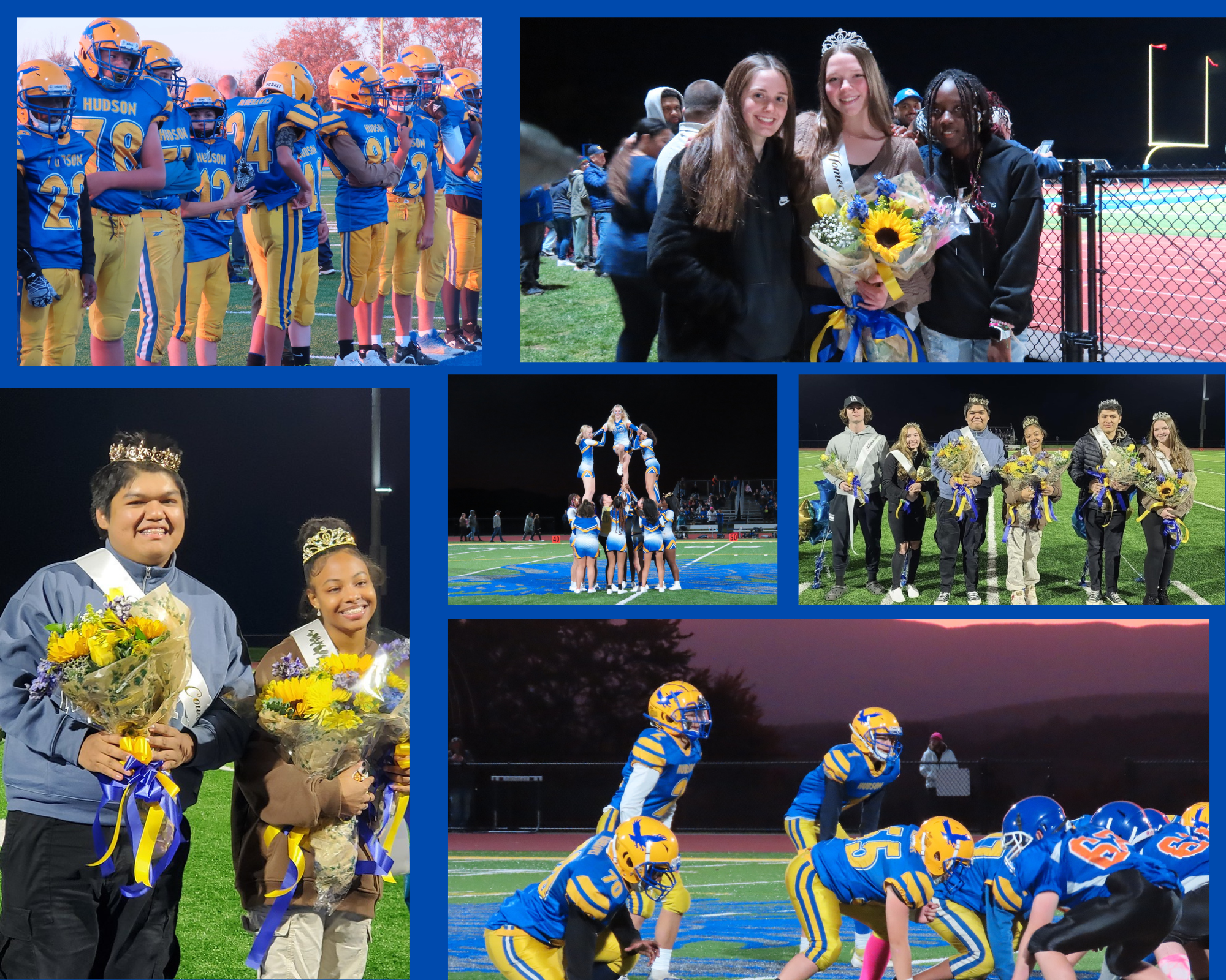 Homecoming Modified Football Game Video Recap | Hudson City School District