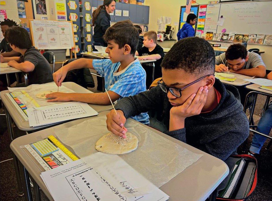 Name Writing in Cuneiform | Hudson City School District