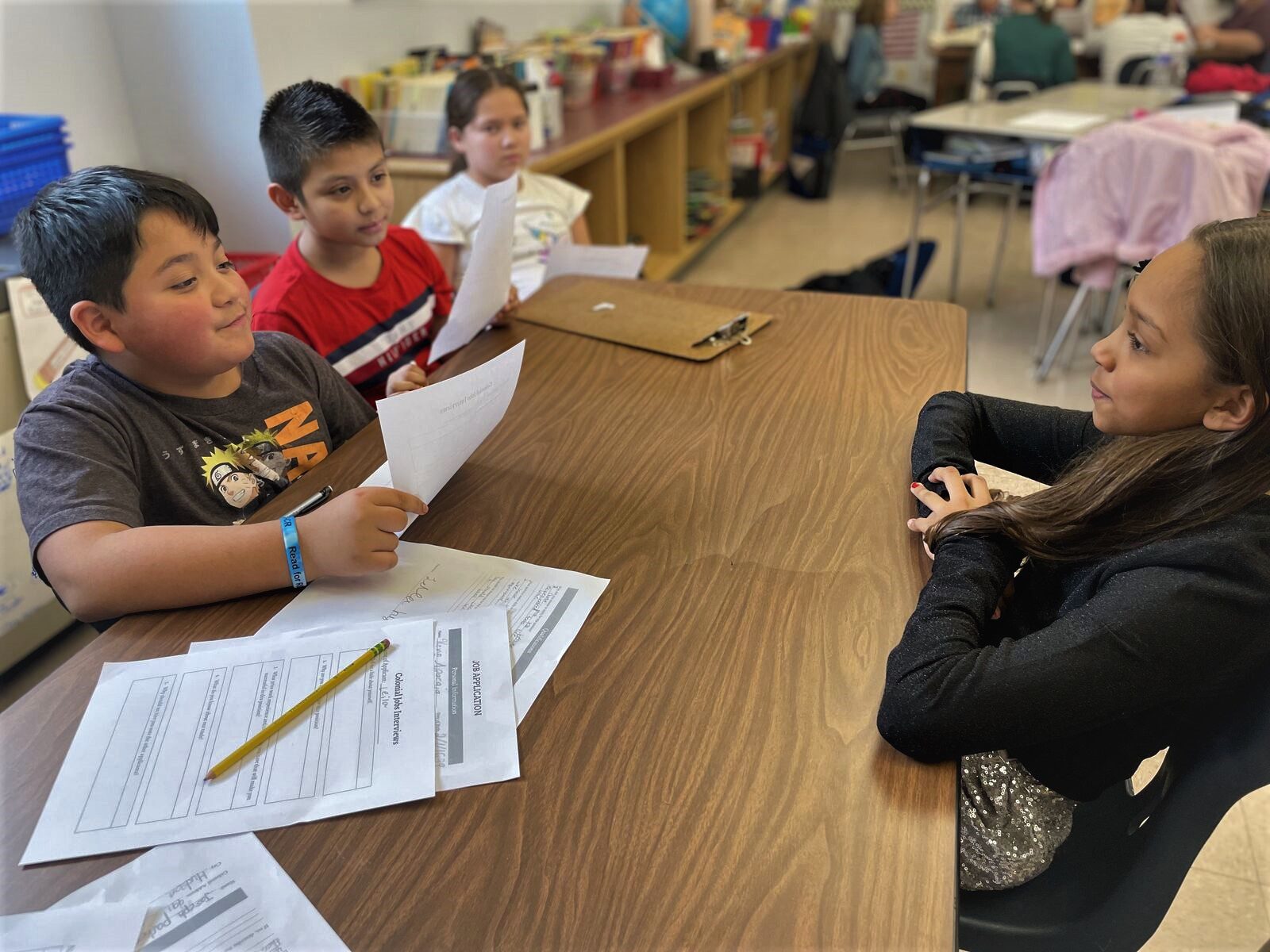 Colonial Trade Interviews in Fourth Grade | Hudson City School District
