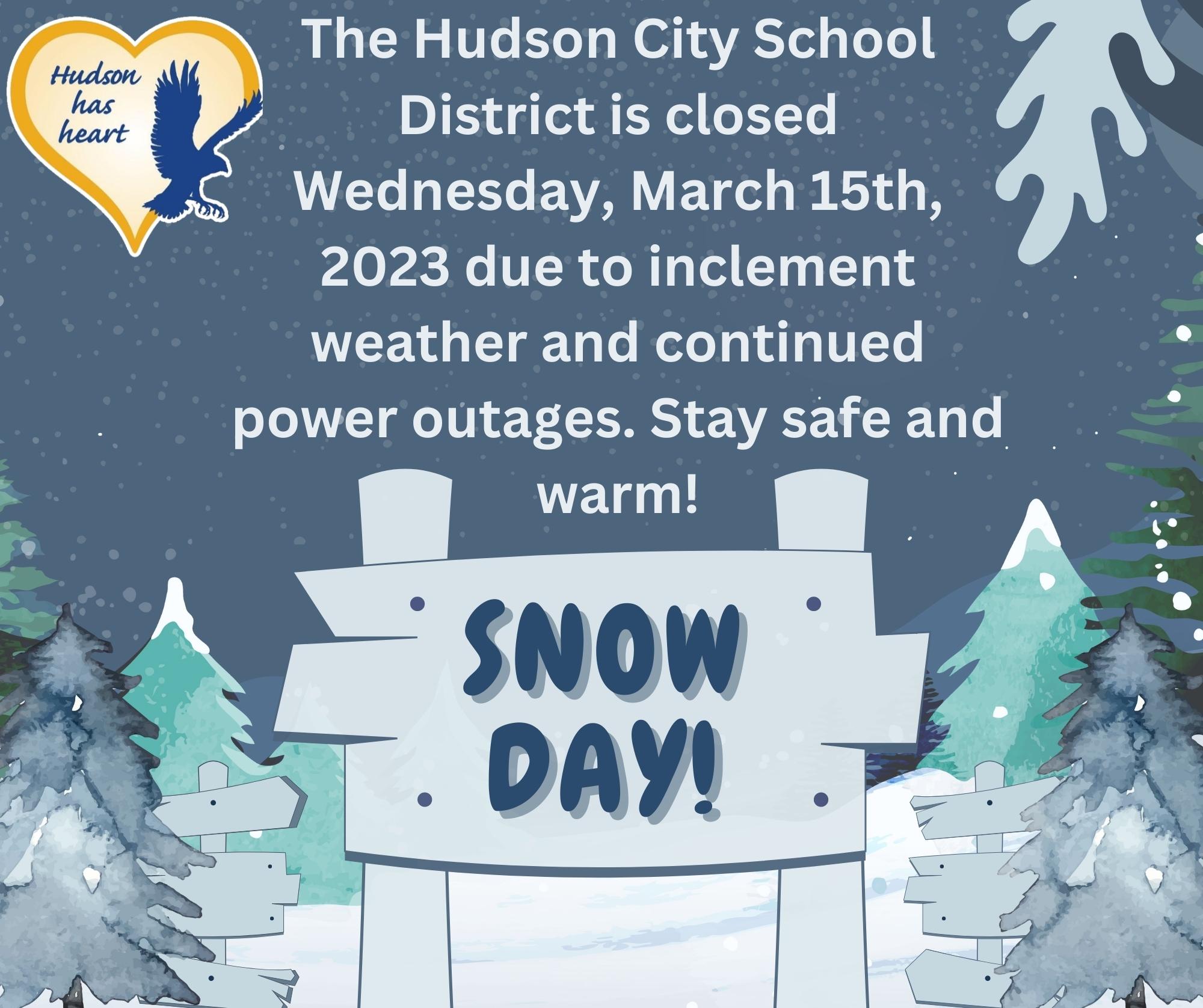School Closed Due To Snow