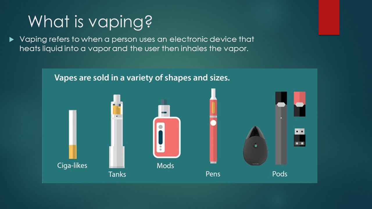 DOH Vaping Presentation for JHS | Hudson City School District
