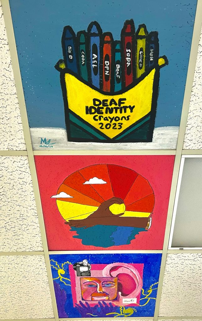 ASL Murals Honor Deaf Visual Artists | Hudson City School District