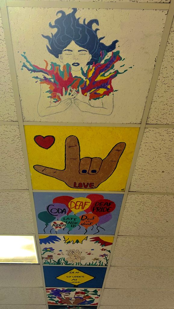 ASL Murals Honor Deaf Visual Artists | Hudson City School District