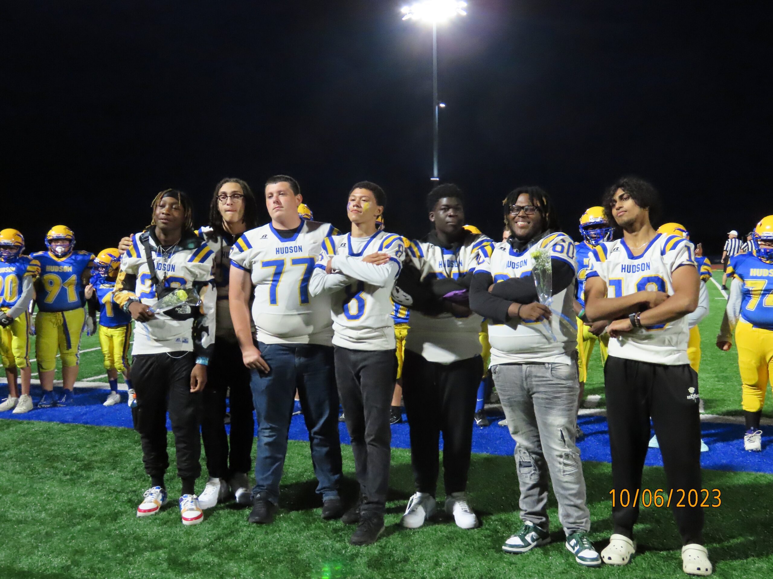 Hudson Modified Football vs Chatham/2023 Senior Recognition | Hudson ...