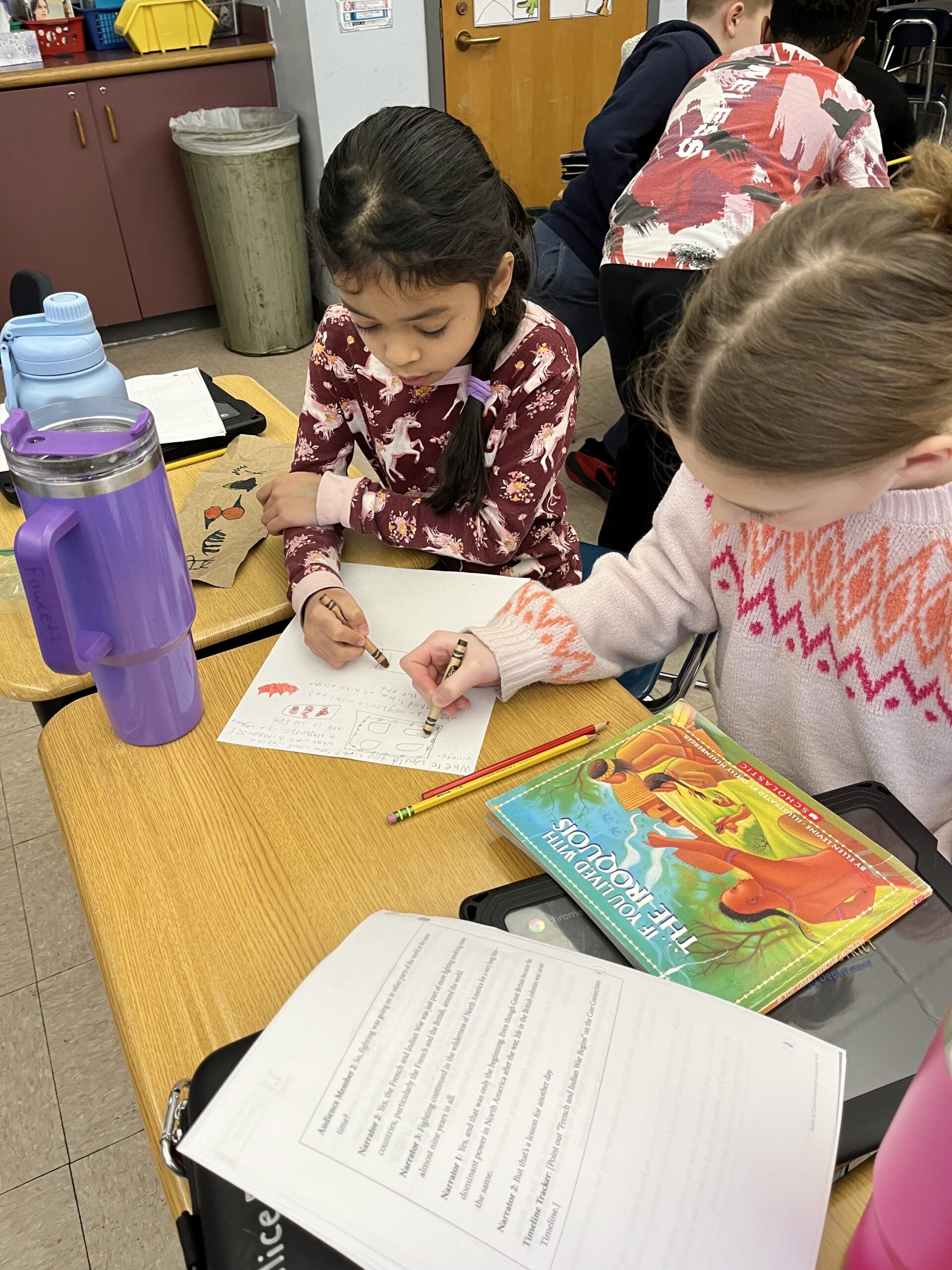 Kindergarten Classes Collaborate on Native American Culture | Hudson ...