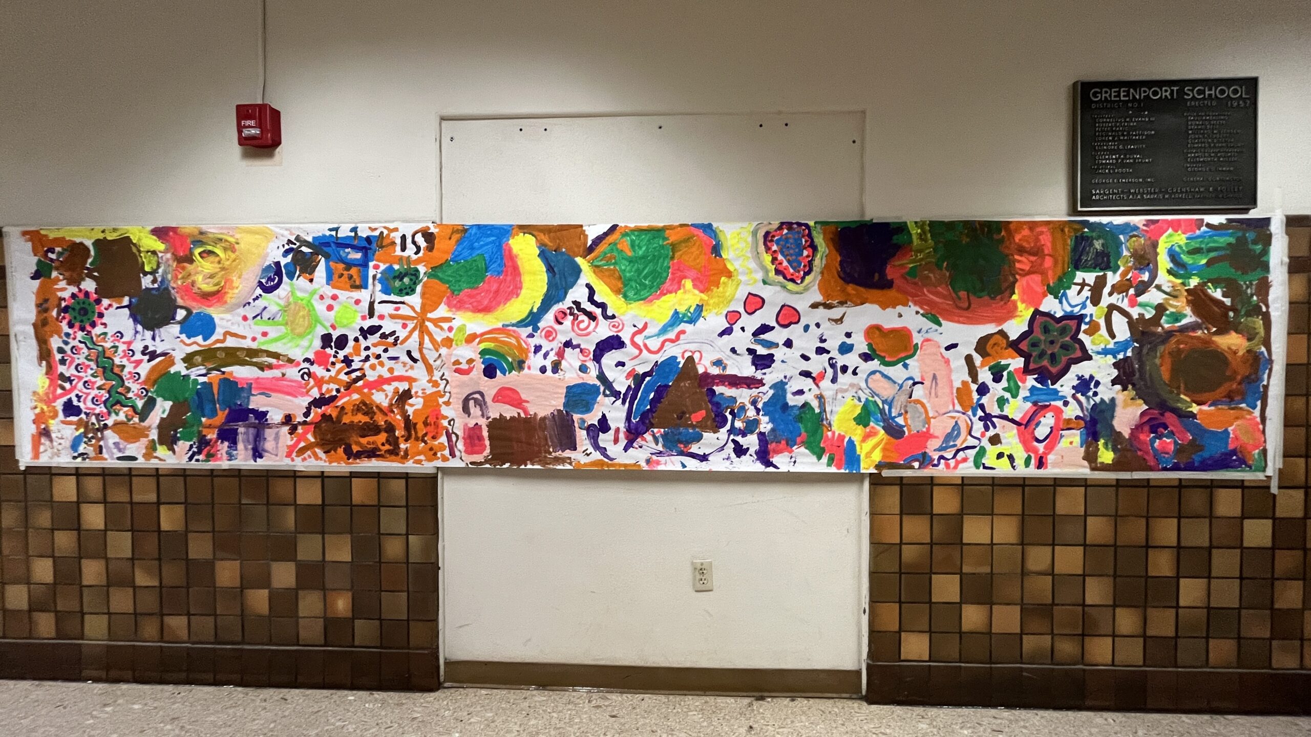 Pre-K Students Collaborate on Art Mural at MCSES | Hudson City School ...