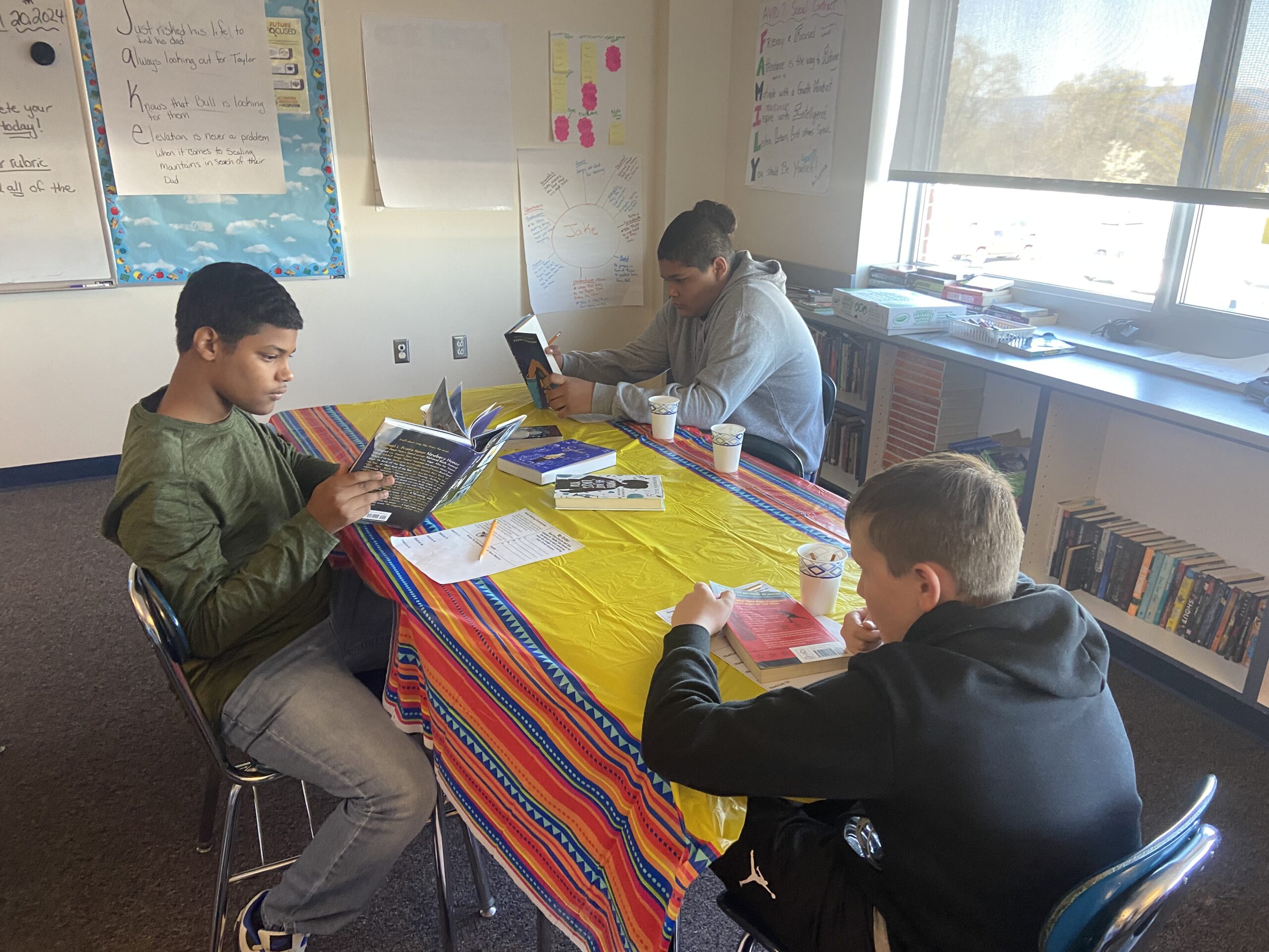 "Book Tasting" in ELA 7 at Hudson JHS | Hudson City School District