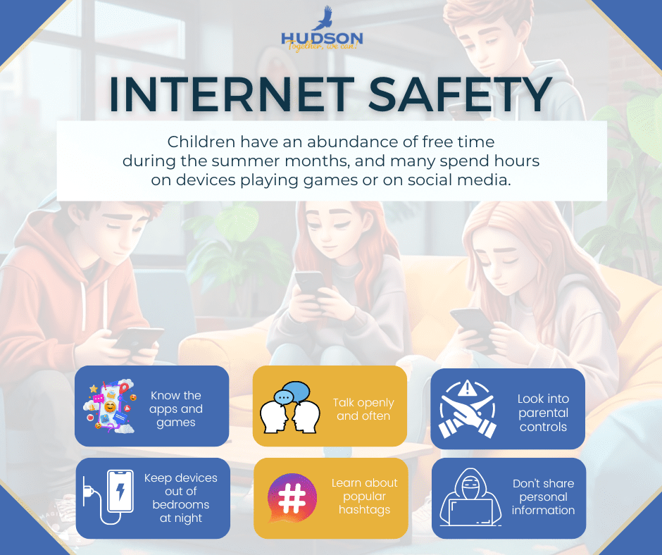 Letter: Summer Internet Safety | Hudson City School District