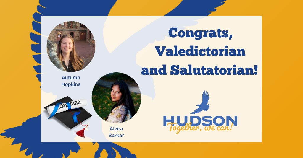 HSHS Announces the Class of 2025 Valedictorian and Salutatorian ...